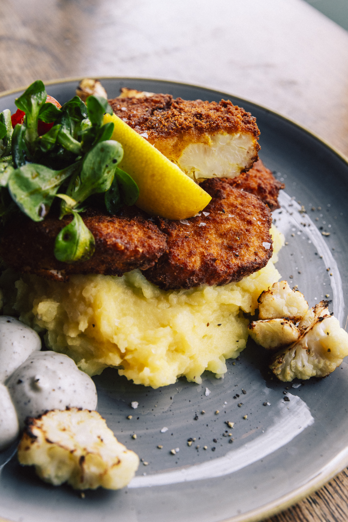 Blumenkohlschnitzel - Spreegold